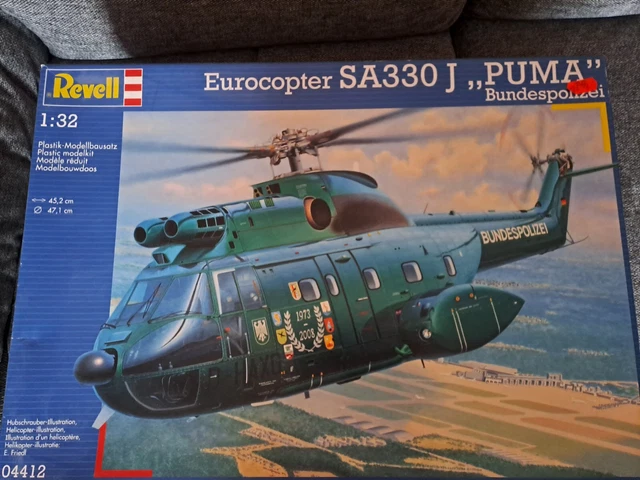 REVELL 1/32 04412 Sa330 Puma Bundespolizei model kit helicopter £75.00 - PicClick UK