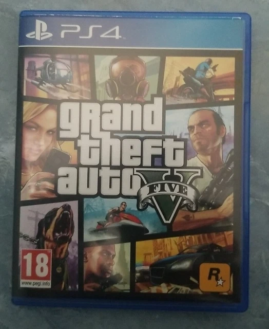 GTA 5 - Grand Theft Auto V - PlayStation 4 - PS4 EUR 7,50 - PicClick DE