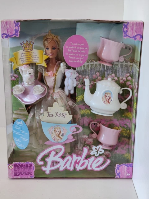 BARBIE PRINCESS COLLECTION Princess and the Pauper Tea Party 2004 Nuova ...