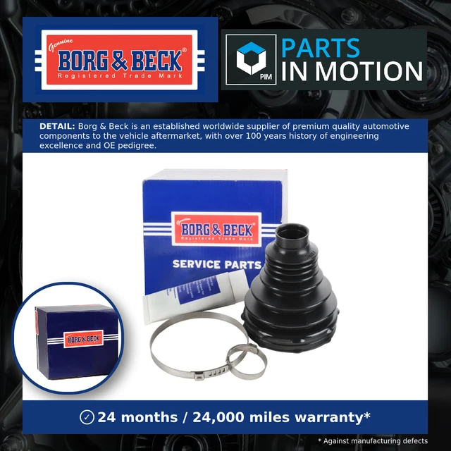 CV JOINT BOOT fits FORD TRANSIT CUSTOM V362 TDCi 2.2D Front Outer C.V ...
