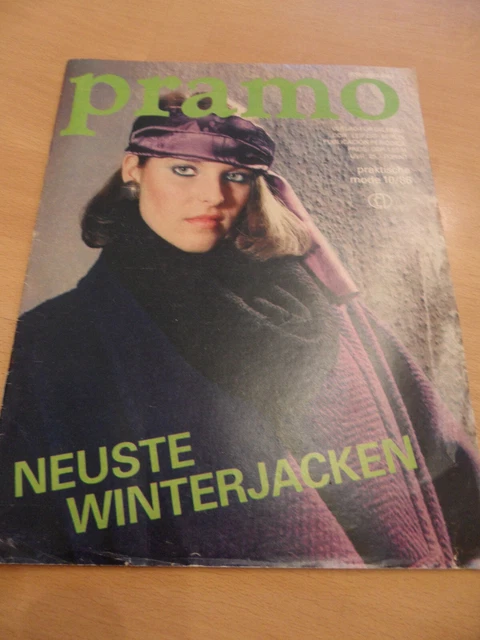 ORIGINAL DDR PRAMO 10/1986 praktische Mode mit Schnittmusterbogen EUR 2 ...