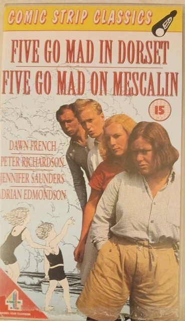 FIVE GO MAD In Dorset/Five Go Mad On Mescalin VHS Comic Strip 1993 £11. ...