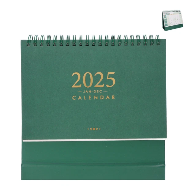 MONTHLY DESKTOP STANDING Calendar Table Notepad 2025 Office £15.58 ...