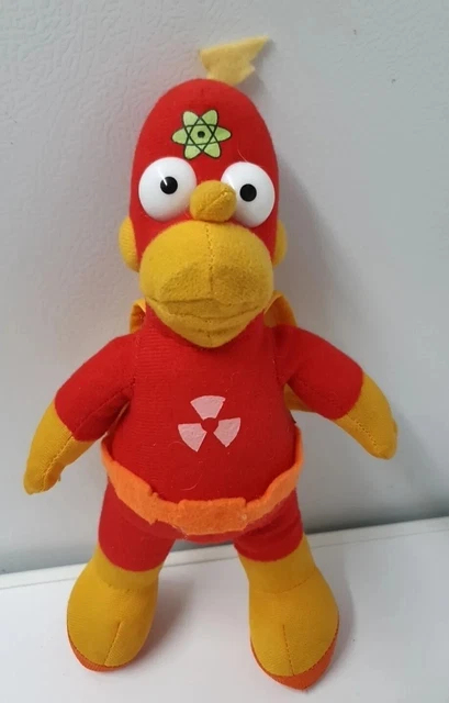 HOMER SIMPSON SOFT Toy Radioactive Man Plush - The Simpsons £5.92 ...