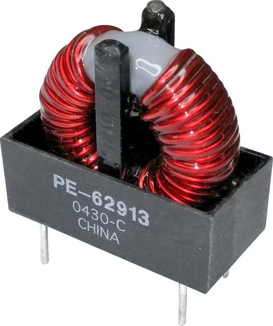 COMMON MODE EMI Suppression Inductor Toroid 1mH 1000uH 1KHz 6A 0.02Ohms ...