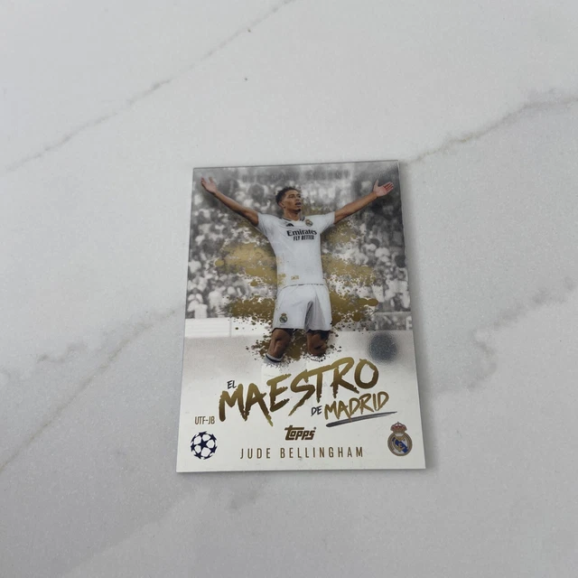 RARE JUDE BELLINGHAM El Maestro - MATCH ATTAX 24/25 - ULTIMATE TALENT ...