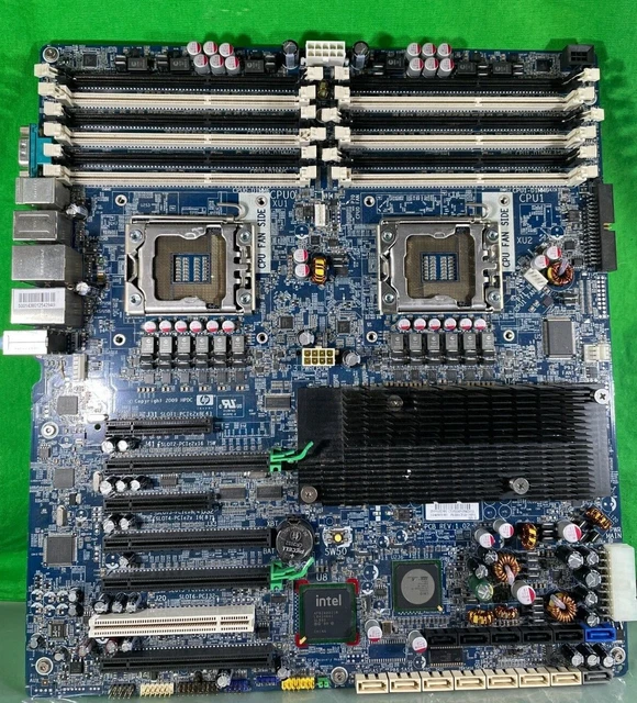 HP 591132-001 Z800 System Board Dual CPU Workstation Motherboard $50.75 ...