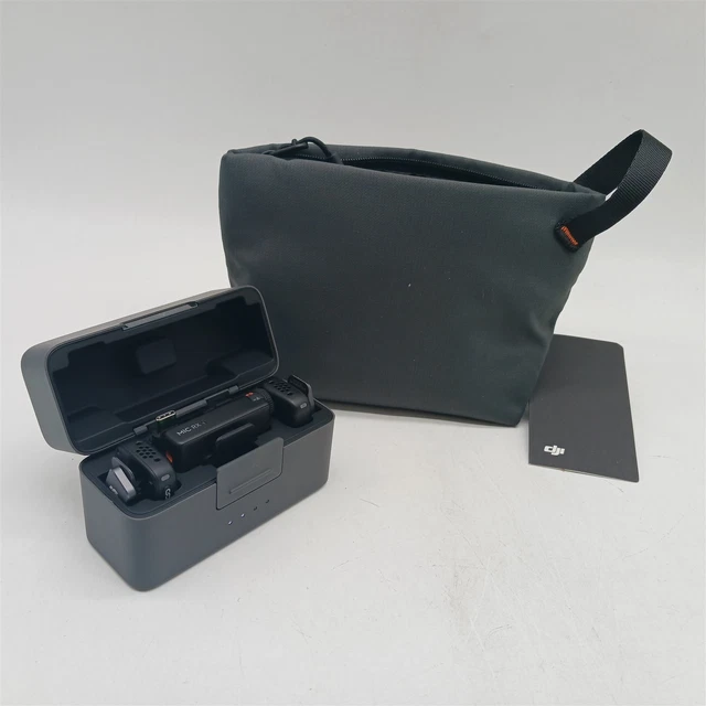 DJI MIC MINI (2 TX + 1 RX + Charging Case) Wireless Microphone OPEN BOX ...