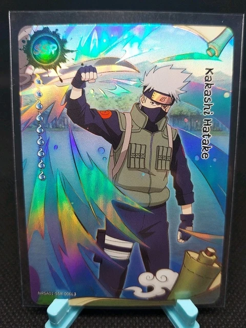 KAKASHI HATAKE NRSA01-SSR-006L3 Naruto Kayou Heaven Scroll Series 1 $6. ...