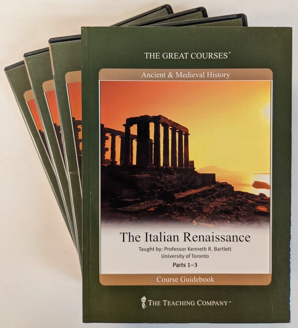 THE GREAT COURSES: Ancient Medieval History: The Italian Renaissance ...