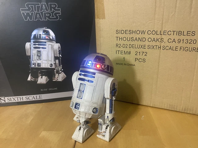 SIDESHOW SIXTH SCALE R2-D2 Deluxe Complete Boxed - MINT EUR 222,24 ...