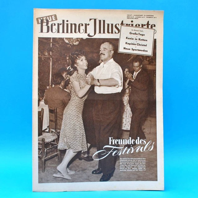 NBI 32 1955 DDR Volkspolizei Gina Lollobrigida Halle Chruschtschow Pioniere W EUR 11,99 ...