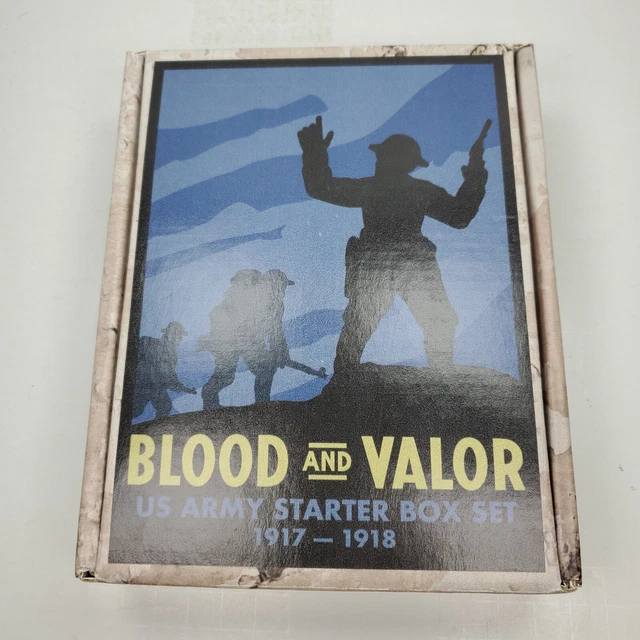 BLOOD AND VALOR US Army Starter Box Set 1917-1918 - New MSRP $70 - Out ...