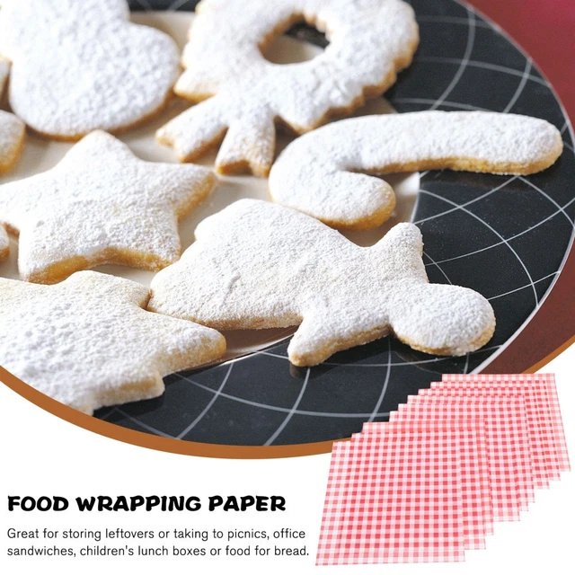 100 SHEETS SANDWICH Paper Wrap Food Packaging Burger Note Wrapper $23. ...