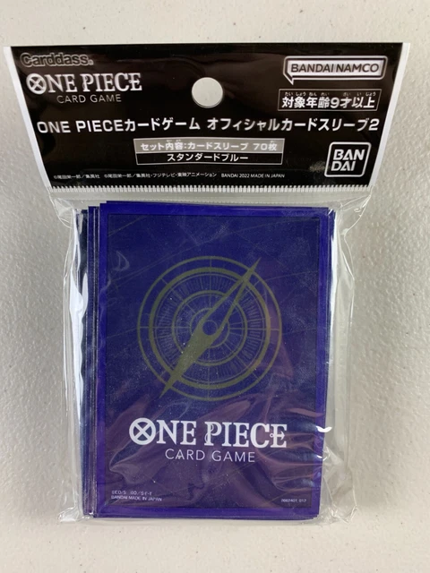 ONE PIECE CARD Game Standard Blue Card Sleeves 70pcs Unit #6 $6.00 ...