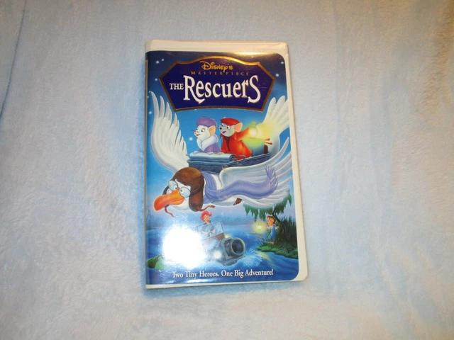 DISNEY'S MASTERPIECE THE Rescuers TWO TINY HEROS ONE BIG ADVENTURE VHS ...