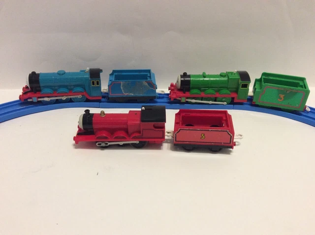 GORDON, HENRY&JAMES TOMY Trackmaster Mattel Brio Thomas Job Lot Train ...