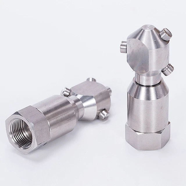 INDUSTRIAL GRADE ROTATING Spray Nozzle for Thorough Cleaning of Tanks ...