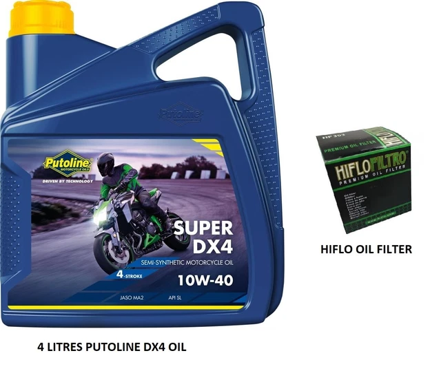 OIL & FILTER For Moto Morini Corsaro 1200 ZZ 2017-2021 PUTOLINE DX4 ...