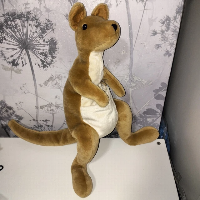IKEA LURVIG KANGAROO Hand Puppet Soft Plush Toy - 16" Tall - VGC £9.99 - PicClick UK