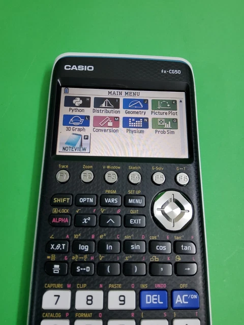 CALCULATRICE GRAPHIQUE CASIO fx-CG50 d'occasion expédiée de JORDANIE ...