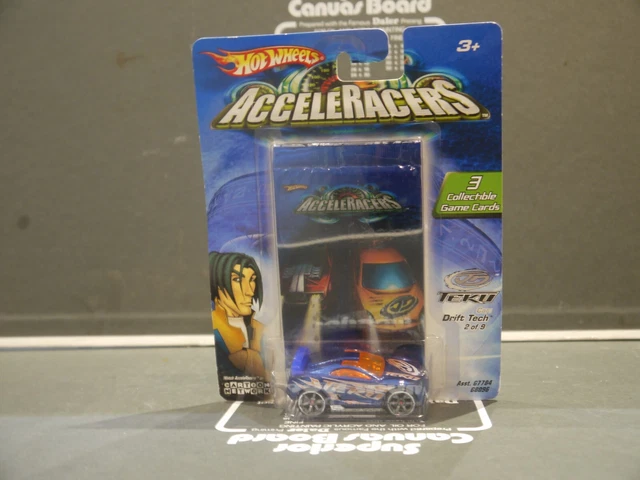 ACCELERACERS HOT WHEELS teku drift tech 2/9 with logo carded $64.94 ...