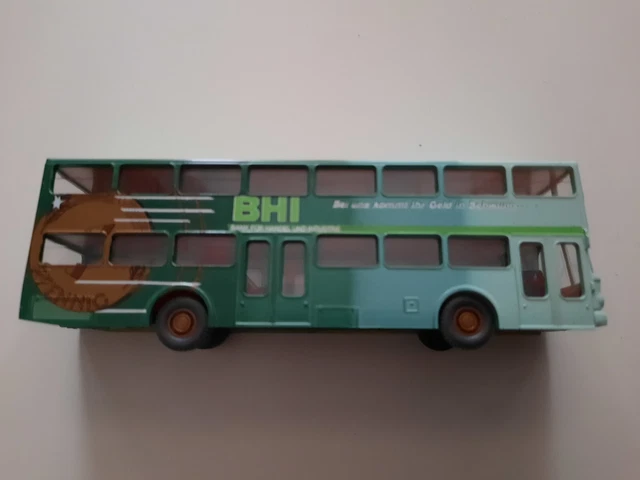 BERLINER BVG BUSMODELL MAN SD200 "BHI" Pop-Werbung von Wiking 1:87 EUR ...