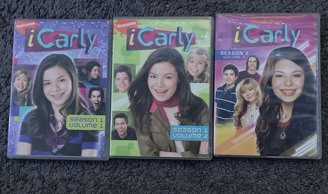 ICARLY DVD LOT Season 1 Volume 1 and 2 and Season 2 Volume 2 EUR 32,41 ...