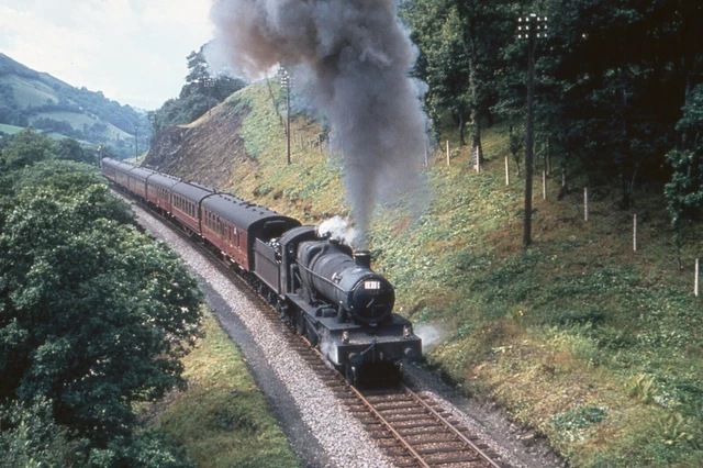 TRANSPORT RAILWAY COLOUR Rail Slide 7824 Talerddig 1962 £1.30 - PicClick UK