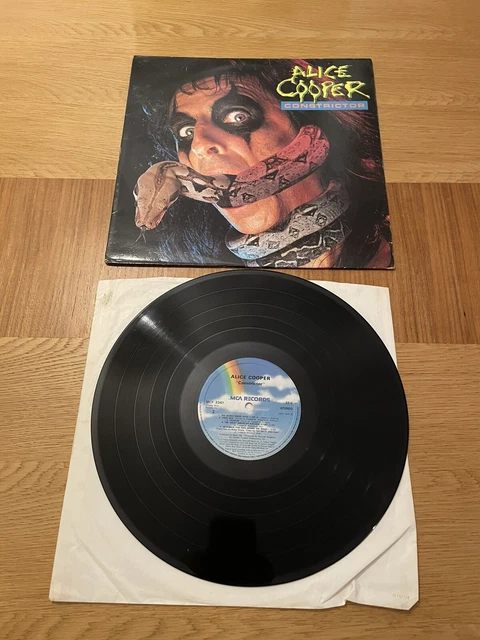 ALICE COOPER - Constrictor : LP 1986 £20.00 - PicClick UK