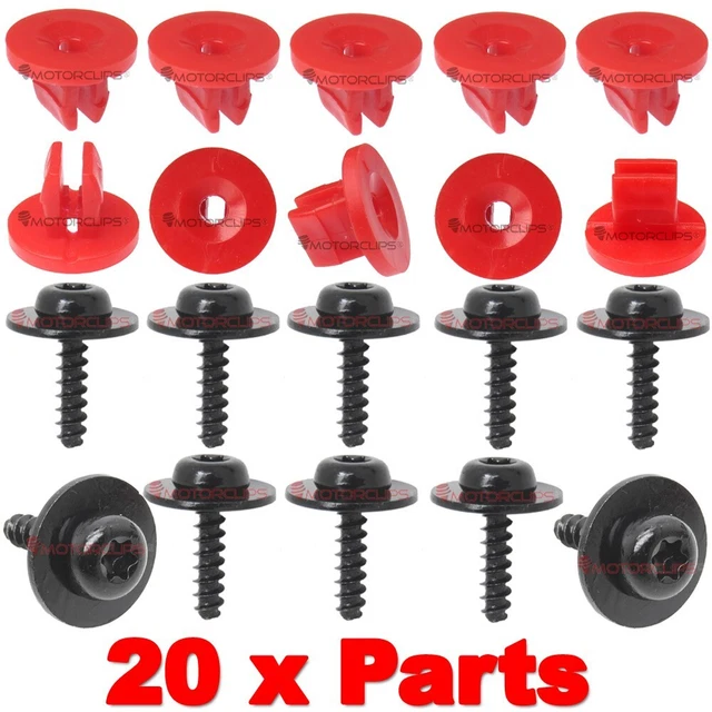 ENGINE UNDERTRAY SPLASH guard Clips Screws for Ford Focus Mondeo Kuga ...