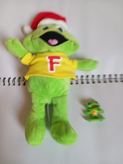 FREDDO CADBURY'S SOFT Toy Plush Teddy With Christmas Santa Hat+Small ...