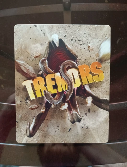 TREMORS (BLU-RAY, 1991, édition limitée Steelbook) Kevin Bacon EUR 18 ...