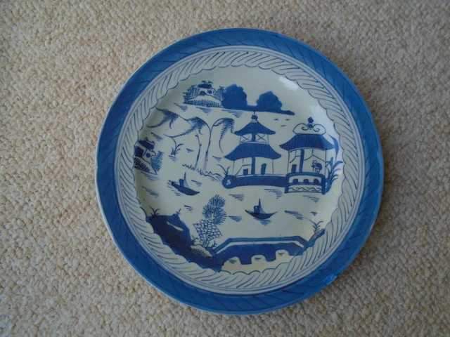 ANTIQUE 18THC CHINESE blue & white porcelain plate £9.72 - PicClick UK