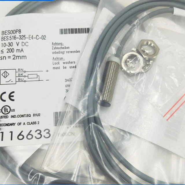 INDUCTIVE SENSOR PROXIMITY Sensor 10-30V DC for BES00P8 BES 516-325-E4 ...