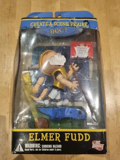 LOONEY TUNES ELMER FUDD Whats Opera Doc Create a Scene Figure DC Direct ...