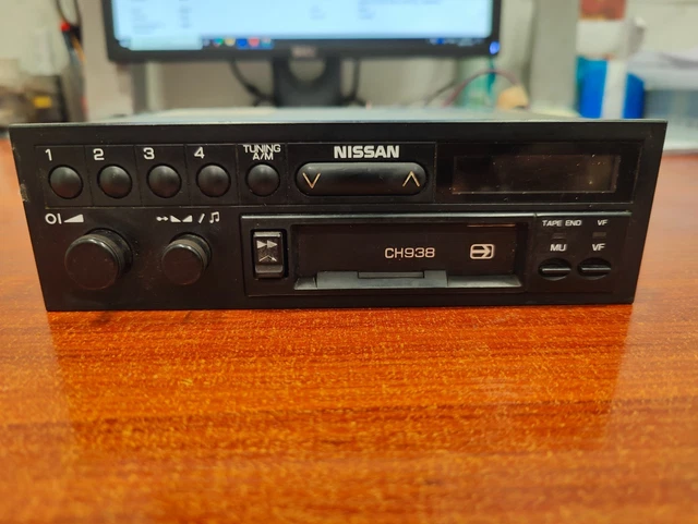 OEM NISSAN 200SX 180SX S13 FM AM CLARION RADIO CASSETTE PLAYER AUDIO ...