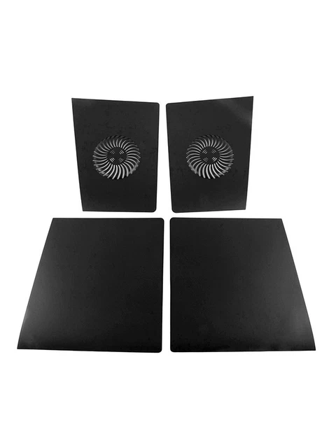 AESTHETIC & FUNCTIONAL Black Faceplate with Airflow Enhancement for PS5 ...
