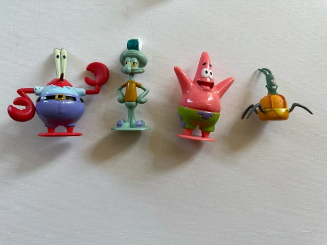 SPONGEBOB SQUAREPANTS 2011 Viacom Toy Figures – Set of 4 £5.92 ...