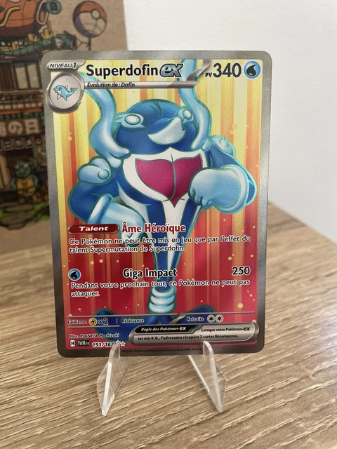 CARTE POKÉMON - Superdofin EX 193/167 FA - EV06 Mascarade Crépusculaire FR Neuf EUR 7,50 ...