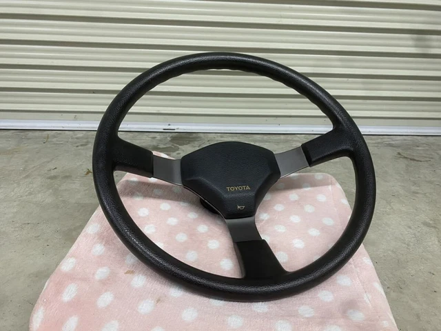 TOYOTA JDM AE86 TRUENO/LEVIN OEM STEERING WHEEL Genuine Good Condition ...