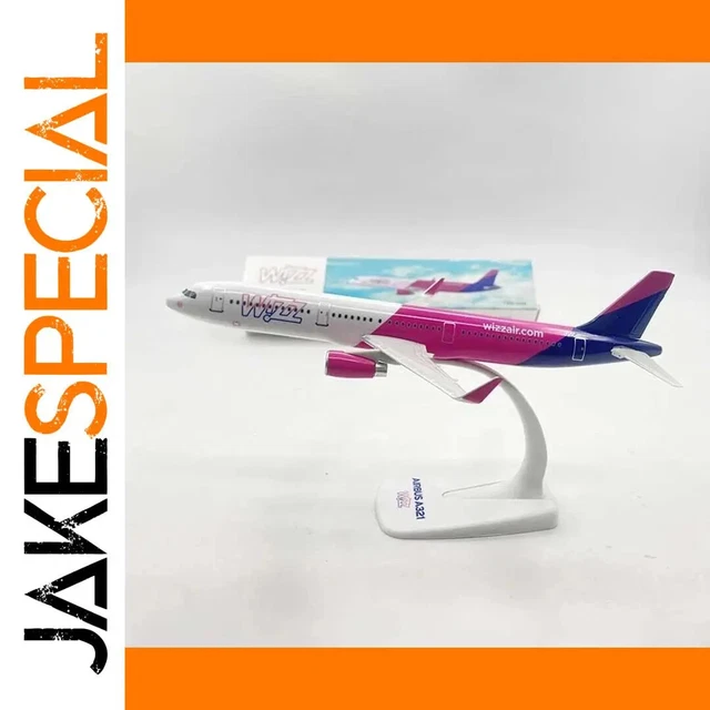 MODÈLE RÉDUIT AVION Wizz Air A321 Neo 1:200 Scale Model Plane Modélisme ...
