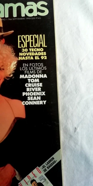 PHOTOGRAMS & VIDEOS No. 1766 Bruce Willis Madonna Tom Cruise Sean ...