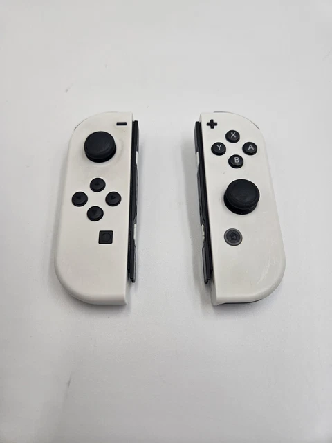 GENUINE OEM NINTENDO Switch OLED White Joy-Cons ! Tested And Working ...