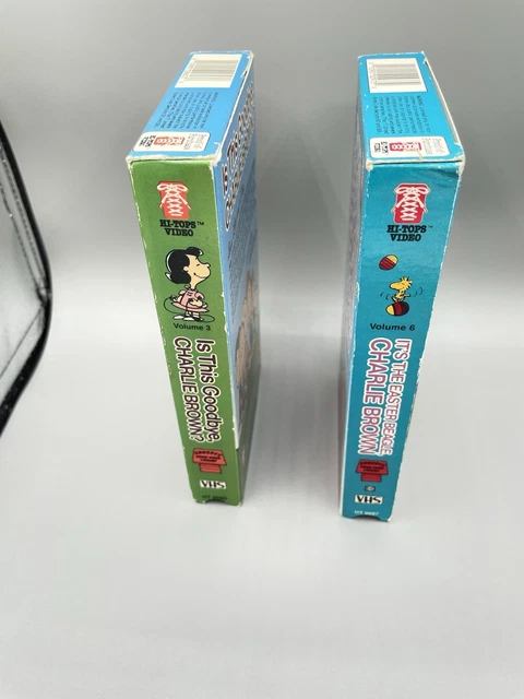 IS THIS GOOD-BYE, Charlie Brown And It’s The Easter Beagle (VHS) Snoopy ...