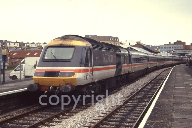 ORIGINAL 35MM DIESEL Railway Slide 43123 Paignton 1033 to York 1993 £1. ...
