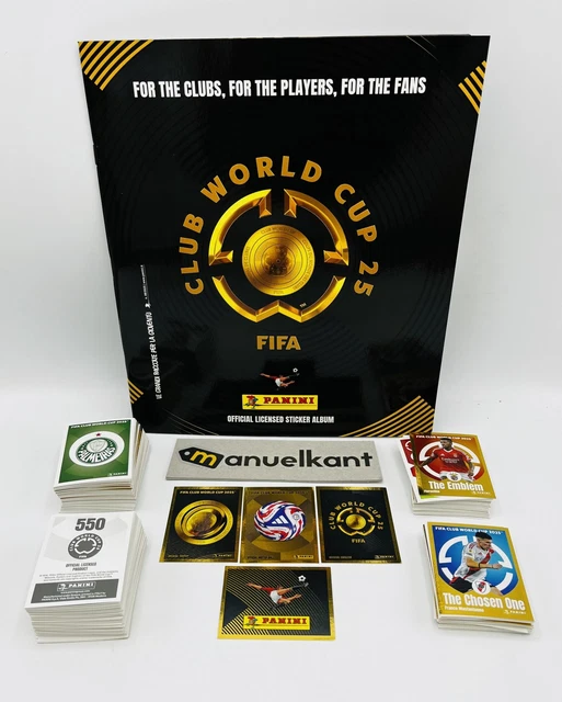 FIFA CLUB WORLD Cup 2025 - Album Ita + Set Figurines panini £149.35 ...