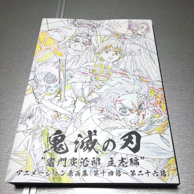 KIMETSU NO YAIBA Demon Slayer ufotable animation art book 14-26 anime ...