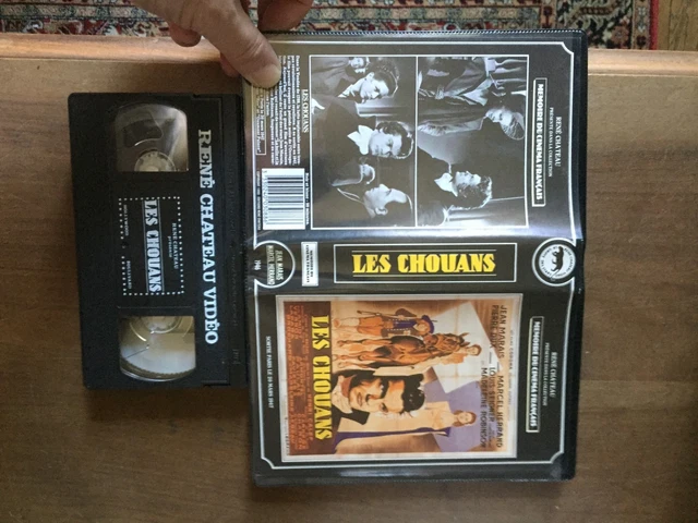 CASSETTE VIDEO VHS CINEMA RENE CHATEAU LES CHOUANS jean marais pierre dux EUR 5,00 - PicClick FR