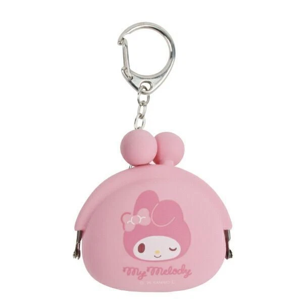 SANRIO MY MELODY POCHI BABY Face Sanrio Silicone Coin Purse Key Ring £ ...